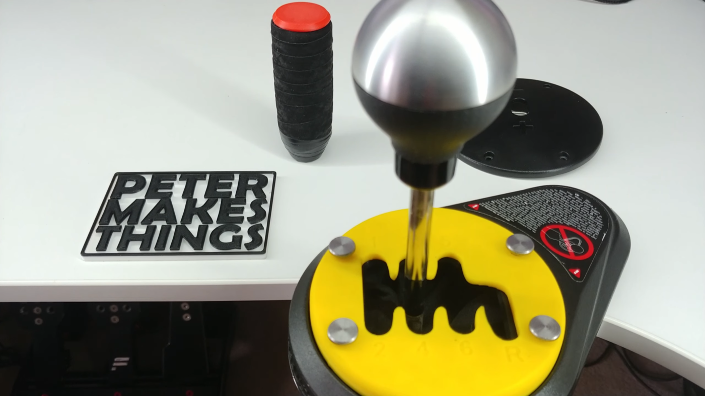 TH8A / TH8RS custom shift plate and seq lever - Peter Makes Things